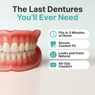 SmileFit™ Custom-Fit Full Functional Dentures – Chiwie